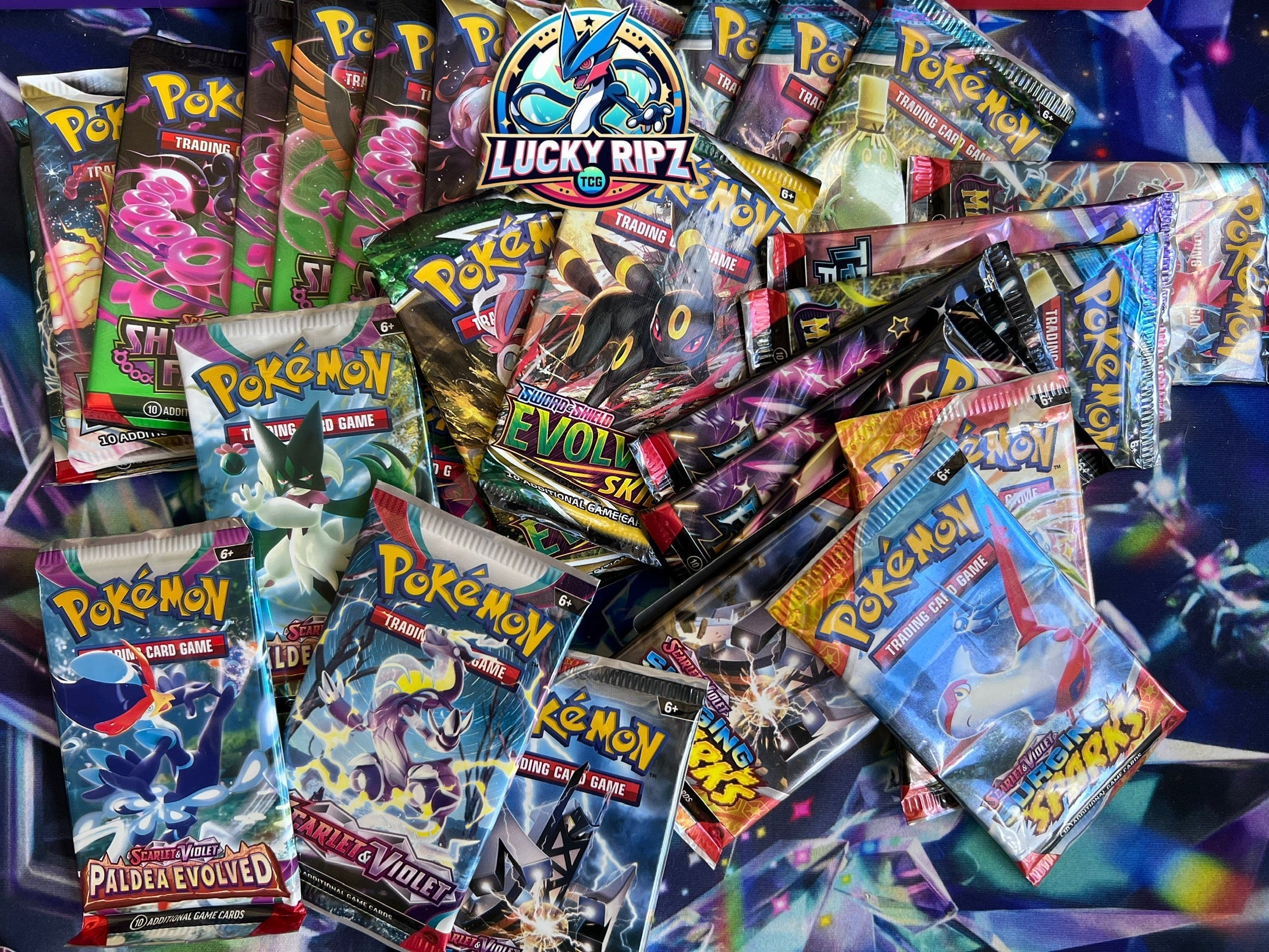 ETB's, Booster Boxes & Single Booster Packs – LuckyRipzTCG